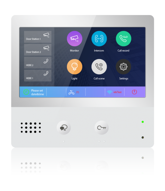 V-tek DT471/TD7 Цветен 7" TFT монитор за видео домофонни системи V-tek