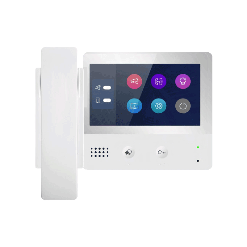 V-TEK комплект DJ401+DT471+рамка Цветен 7" TFT монитор в комплект с ...