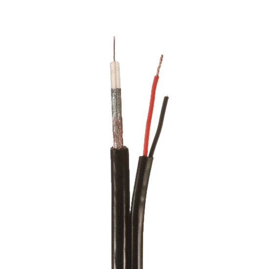 Mini RG59+2x0,5 Комбиниран кабел за системи за видеонаблюдение - микро ...